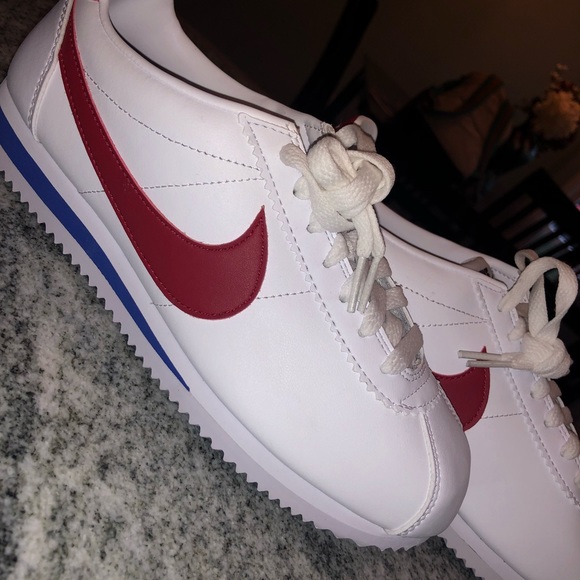 Nike | Shoes | Vintage Nikes Red And Blue Vsco Hipster Shoes | Poshmark